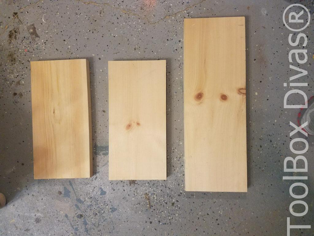 DIY Modern "Z" Side Table - ToolBox Divas