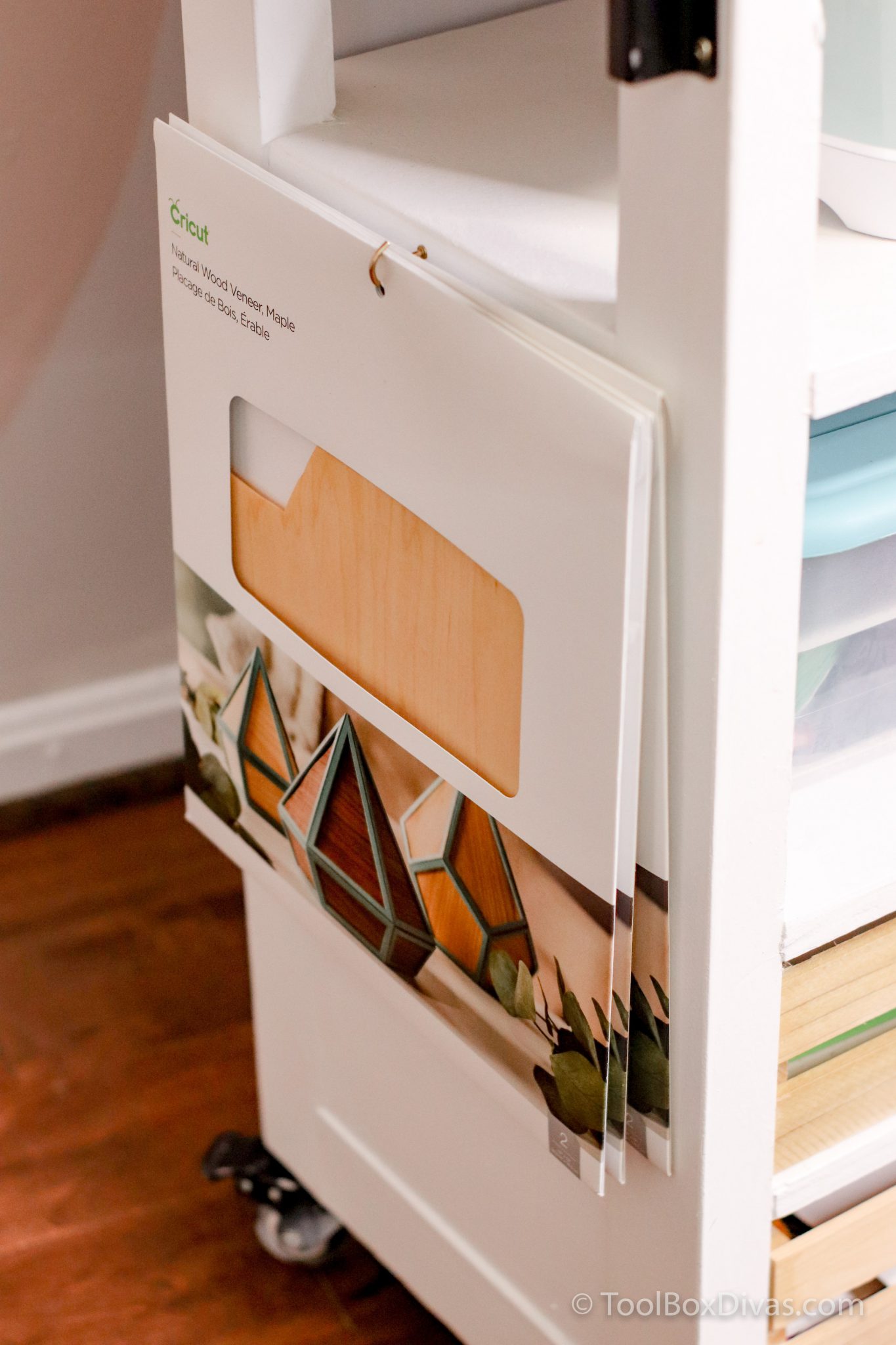 How to Make a DIY Rolling Cricut Craft Cart - ToolBox Divas